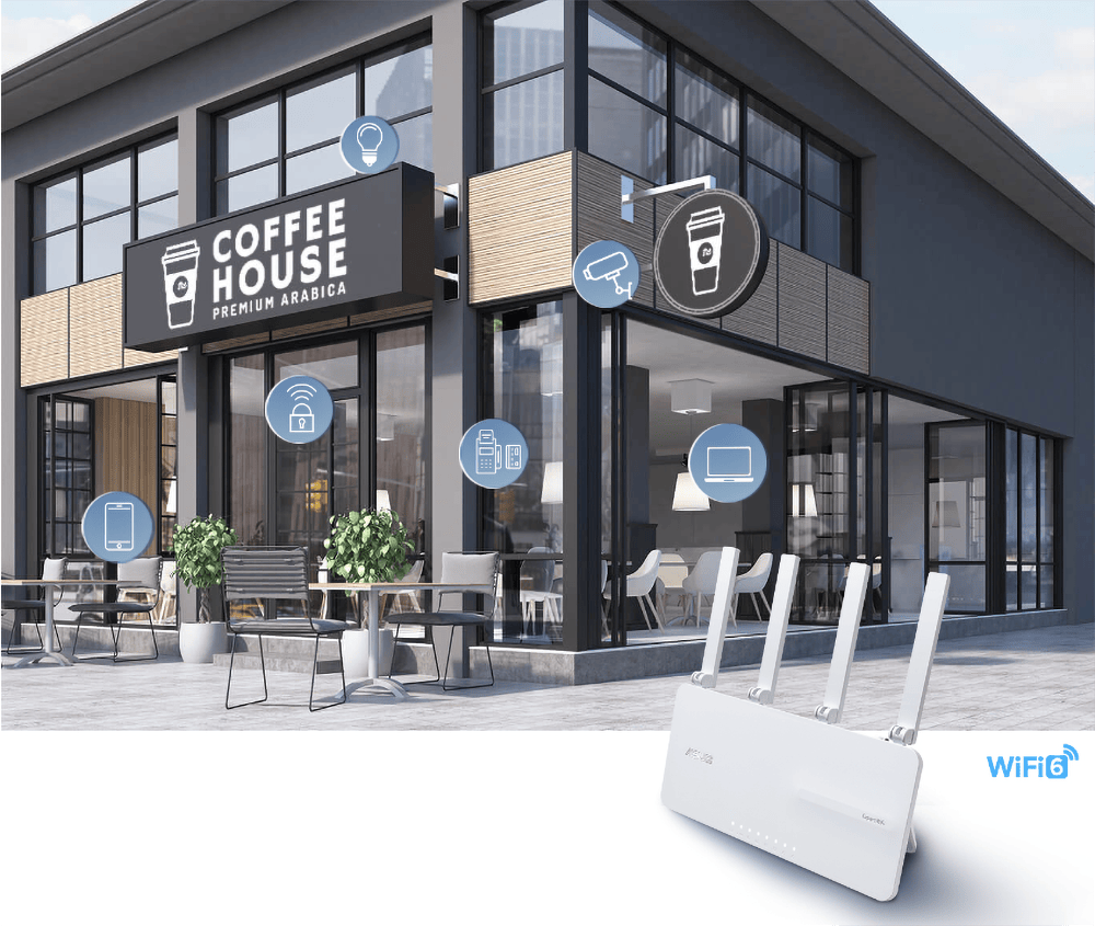 ראוטר אלחוטי Asus ExpertWiFi EBR63 AX3000 WiFi 6 - צבע לבן שלוש שנות ...