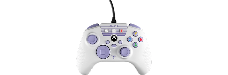 בקר חוטי Turtle Beach React-R למחשב ול-Xbox Series X/S/One - צבע לבן ...