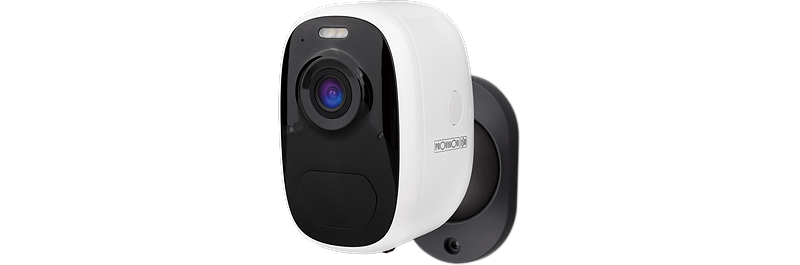 מחסני חשמל - מצלמת אבטחה אלחוטית על סוללה ProVision ISR Bcam-05 4MP IP65 - צבע לבן שנתיים אחריות ...