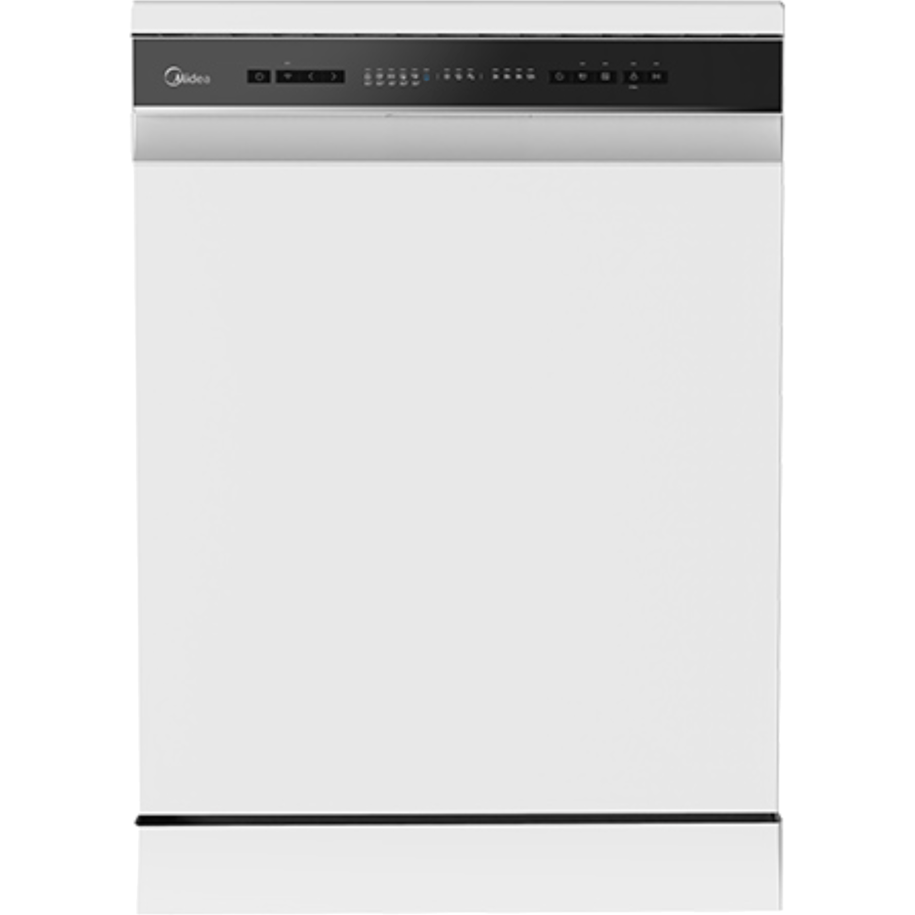 מחסני חשמל - מדיח כלים רחב 14 מערכות כלים Midea WQP14-W7633C-W/6466 - גימור לבן 3 שנות אחריות ע ...