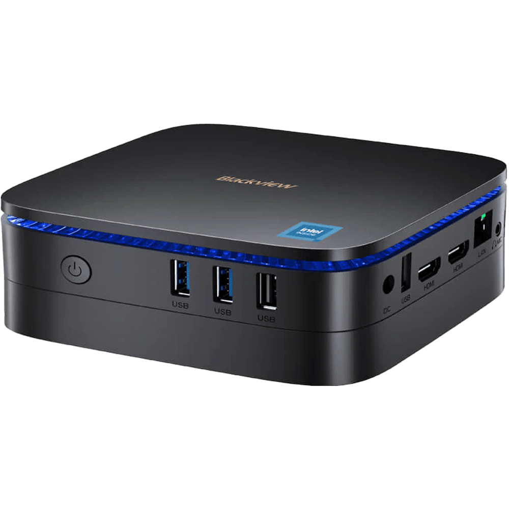 מחשב נייח מיני Blackview MP60 Mini PC - Celeron N5095 512GB SSD 16GB ...