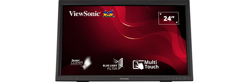 מחסני חשמל - מסך מחשב נייד מגע 24 ViewSonic TD2423 FHD VA - צבע שחור ...