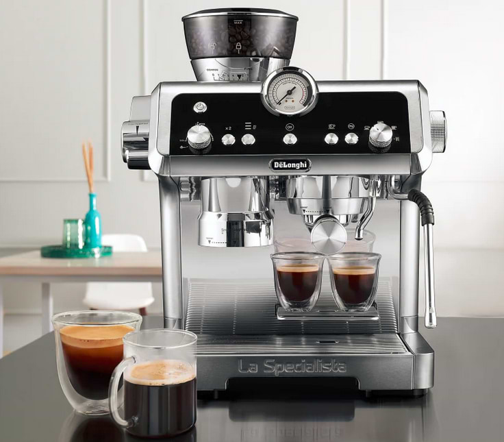 מחסני חשמל - מכונת קפה ידנית חכמה DeLonghi EC9355.M 1450W - שנתיים ...