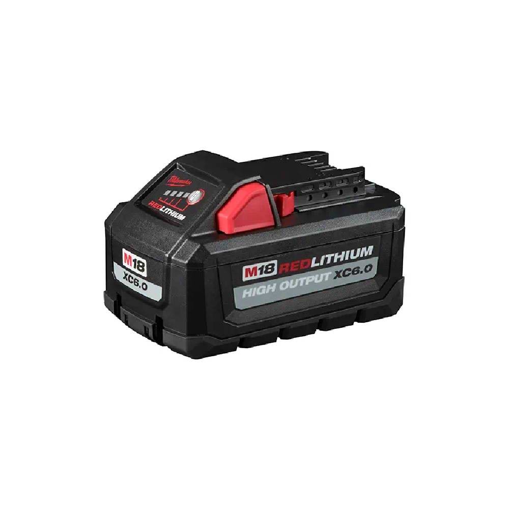 'סוללה Milwaukee 6AH -18V סוללה HIGH OUTPUT המוספיה כח לכלי'