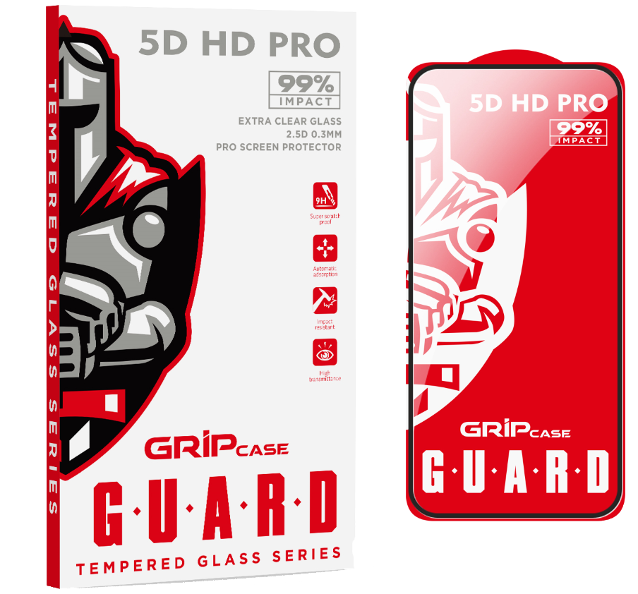 Digimax | דיג'ימקס סלולר | מגן מסך זכוכית GripCase Full Glass 5D לסמארטפון Samsung Galaxy S24 ...