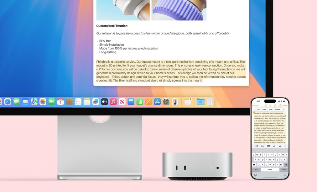 מ.נייח Apple Mac mini: Apple M4 chip with 10?core CPU and 10?core GPU ...