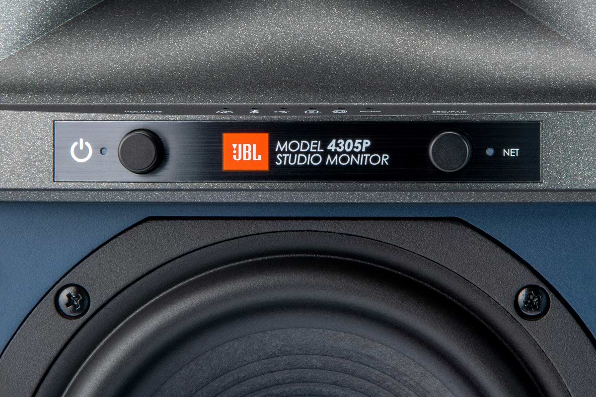 מוניטורים אולפניים JBL 4305P Hi-Fi Studio Monitor 2x150W AIO - צבע שחור ...