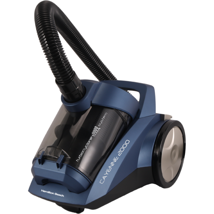 שואב אבק ציקלון Hamilton Beach 14324-IS Q2 - צבע כחול מטאלי שנתיים ...