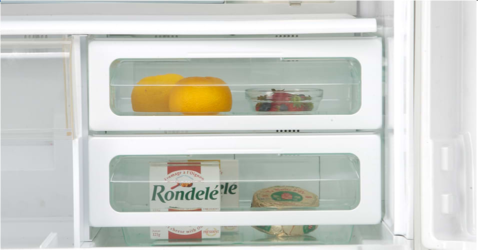 מקרר 5 דלתות עם מנגנון שבת מהדרין SHARP 9730 בצבע שמפניה - מחסני חשמל