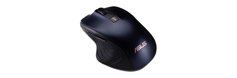 עכבר אלחוטי Asus MW202 - צבע כחול שנה אחריות ע י היבואן הרשמי - מחסני חשמל