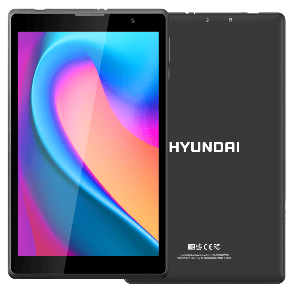 טאבלט Hyundai 8 32GB 2GB RAM 4G כולל אוזניות, עט, כיסוי ספר ומגן מסך ...