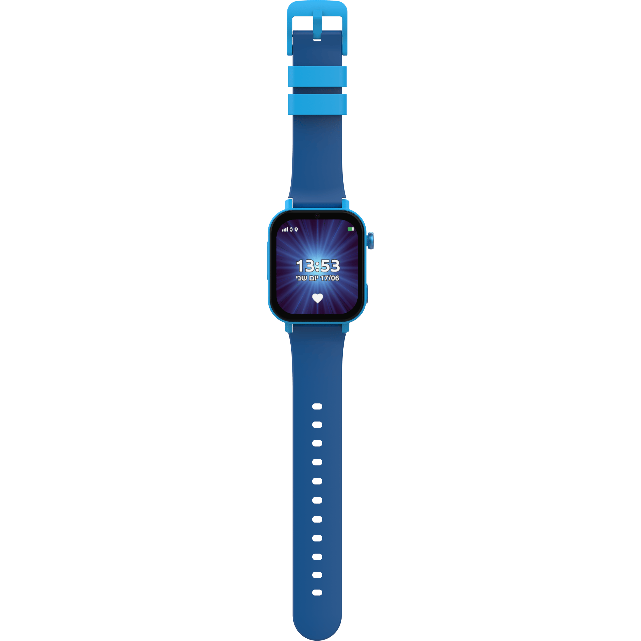 שעון חכם לילדים KidiWatch Premium - צבע כחול שנה אחריות ע י היבואן הרשמי - מחסני חשמל