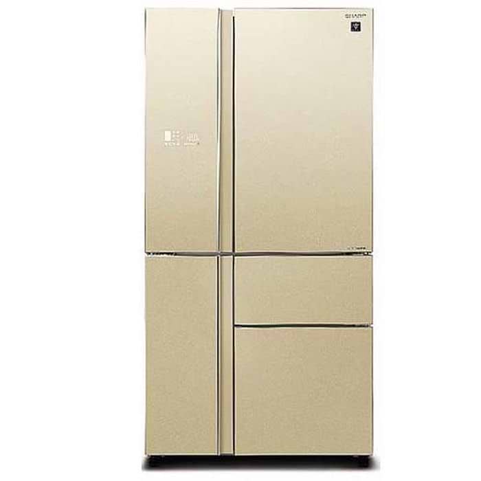 מקרר 5 דלתות עם מנגנון שבת מהדרין SHARP 9730 בצבע שמפניה - מחסני חשמל