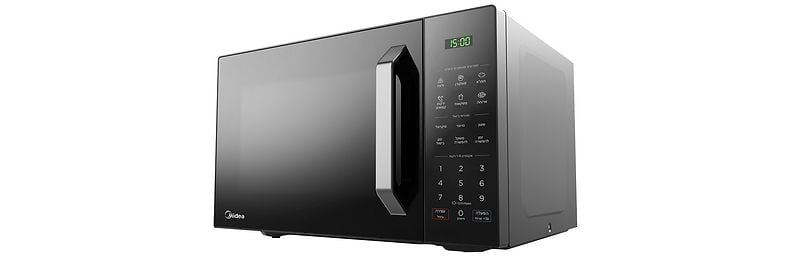 מיקרוגל דיגיטלי 28 ליטר כסוף MIDEA EM9P032MX - חמש שנים אחריות מלאות ...