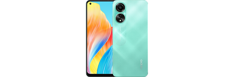 סמארטפון Oppo A78 256GB 8GB RAM CPH2565 - צבע ירוק אקווה שנתיים אחריות ...