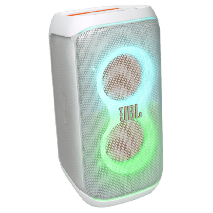 בידורית ניידת JBL PartyBox Club 120 IPX4 160W - צבע לבן שנה אחריות ע י היבואן הרשמי - מחסני חשמל