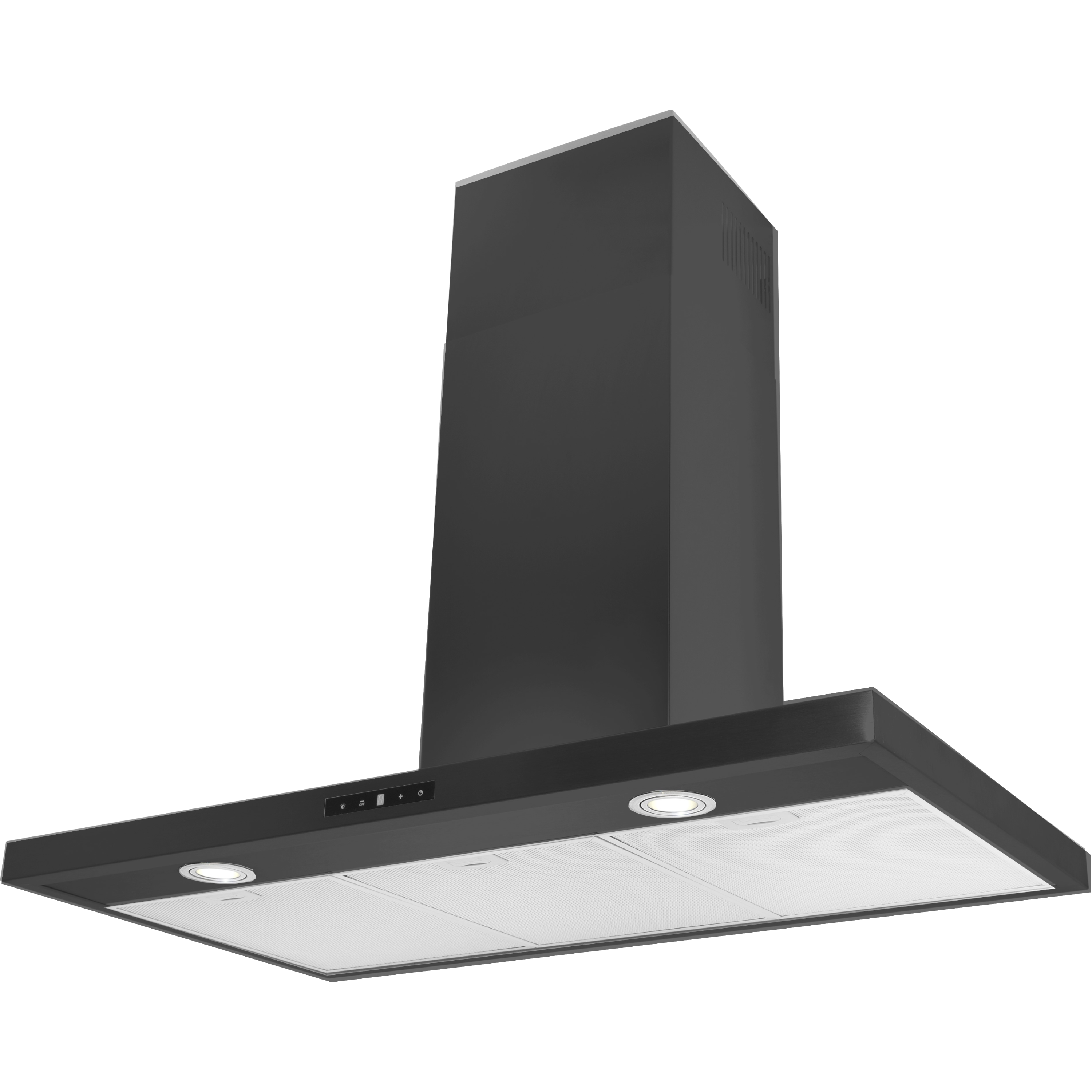 קולט אדים ארובה 90 ס''מ Lyvent LV-F-829 - גימור שחור אחריות ע י היבואן ...