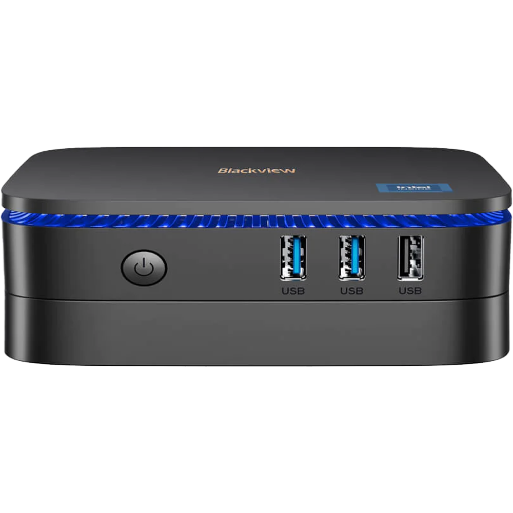 מחשב נייח מיני Blackview MP60 Mini PC - Celeron N5095 512GB SSD 16GB ...