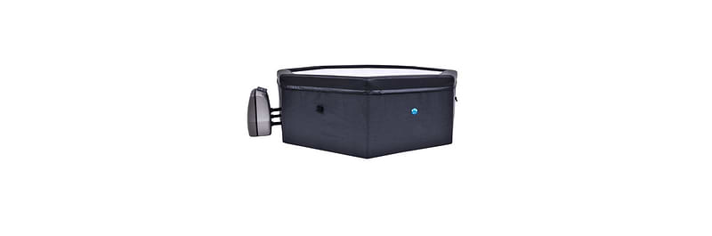 ג'קוזי מתנפח 5 מקומות אוקטופוס Netspa בצבע שחור - מחסני חשמל