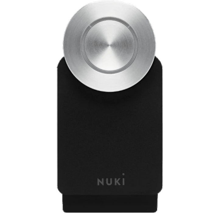 מנעול חכם Nuki Pro 4th Gen - צבע שחור שנה אחריות ע י היבואן הרשמי ...