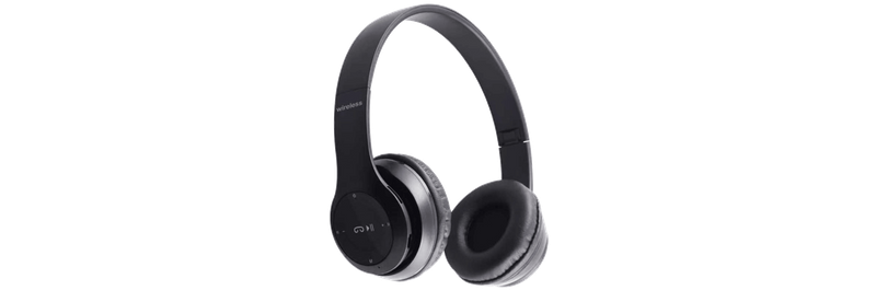 אוזניות Bluetooth אלחוטיות BDK Sensor S47 - צבע שחור שנה אחריות ע י ...