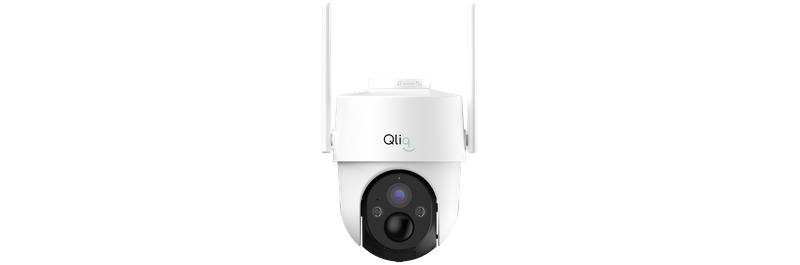 מצלמת אבטחה אלחוטית סולארית ProVision Qliq QCAM-4G LTE 4G - צבע לבן ...