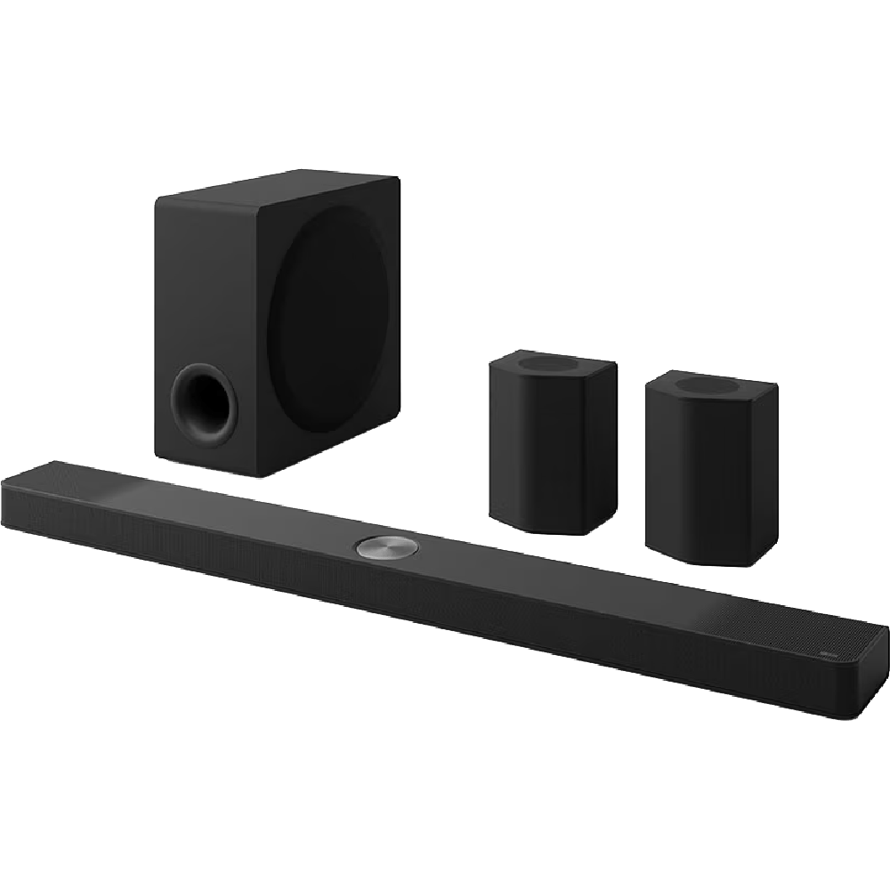 מקרן קול עם סאב וופר ורמקולים אחוריים אלחוטיים LG S95TR 810W 9.1.5Ch ...