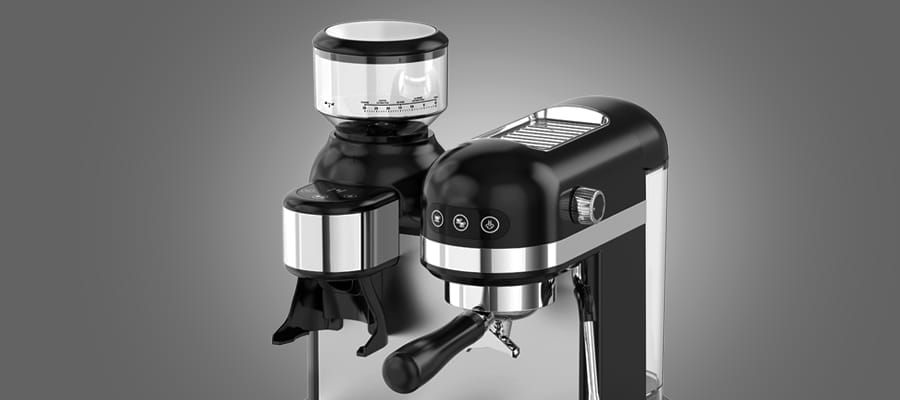 מכונת קפה טוחנת Electra EM3601 - צבע שחור אחריות ע י היבואן הרשמי ...