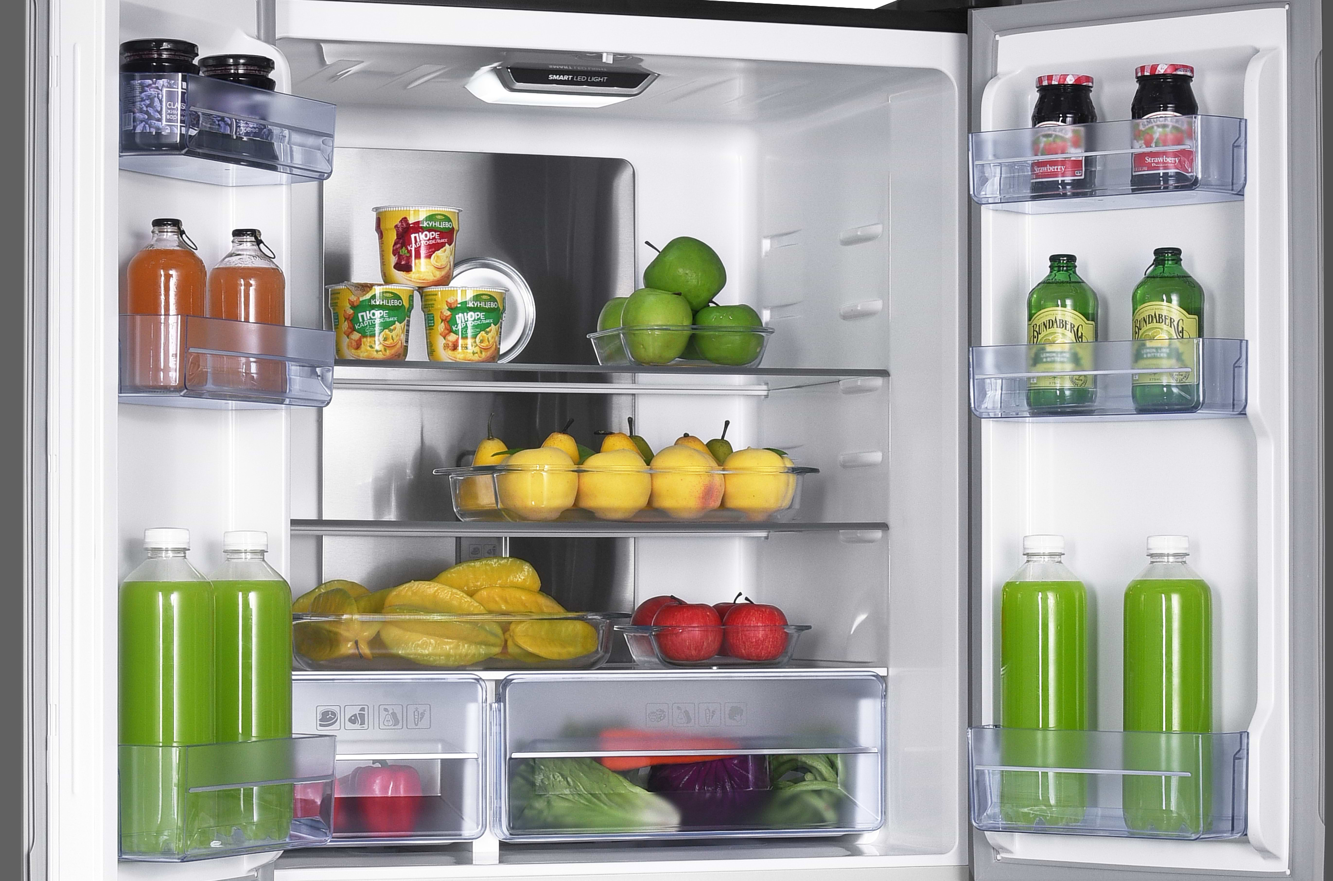 מקרר 4 דלתות 421 ליטר נטו Electra EL486GW עם מפסק תאורה באישור מכון ...