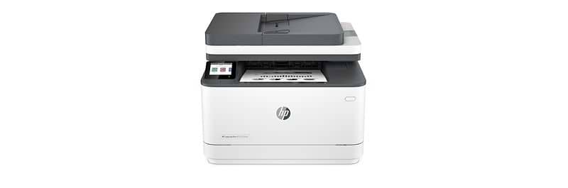 מדפסת אלחוטית משולבת HP LaserJet Pro MFP 3102fdw - צבע לבן ושחור שנה ...