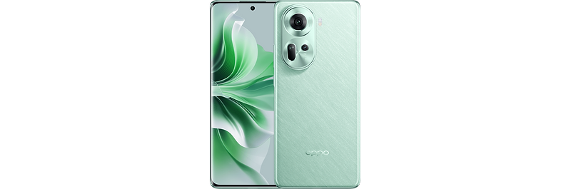 סמארטפון Oppo Reno 11 5G 256GB 12GB RAM CPH2599 - צבע ירוק שנתיים ...