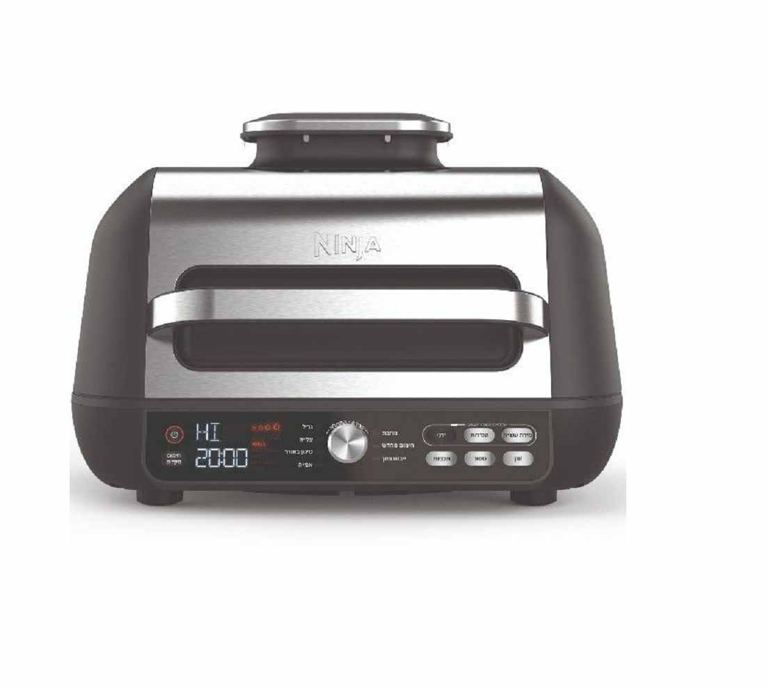 נינג'ה גריל הדגם החדש דגם NINJA MAX PRO AG653- שנתיים אחריות יבואן רשמי